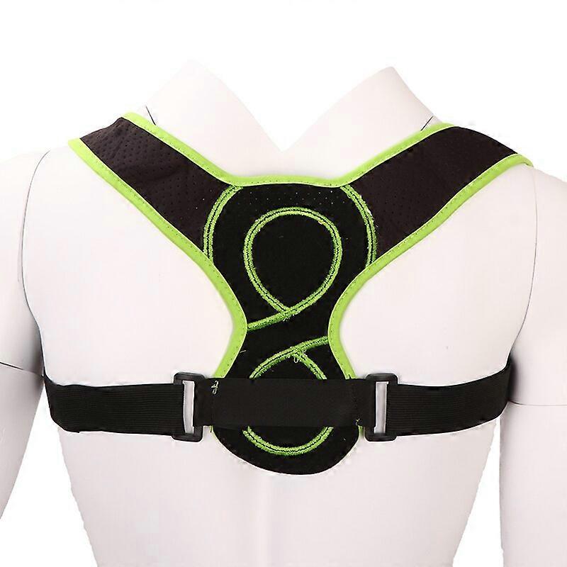 Back Posture Corrector Adjustable Neck Brace Training Equipment Home ...