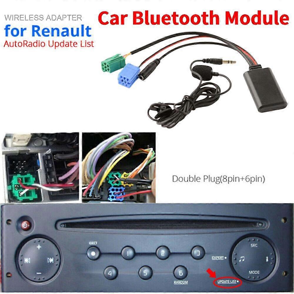 New Bluetooth Transmitters Car Bluetooth Module AUX Adapter with MIC ...