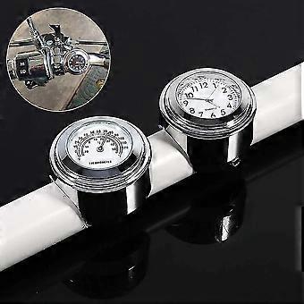 Motorcycle Handlebar Watch, 7/8 "waterproof Motorcycle Handlebar Mount ...