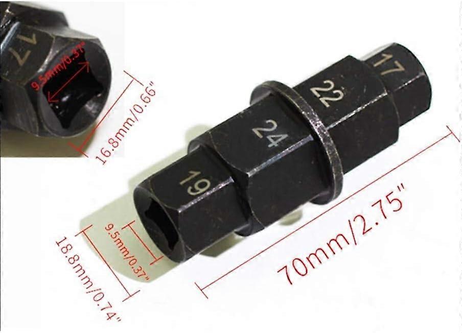 Motorcycle Wheel Axle Wrench,Motorcycle Hex Axle Tool Multipurpose ...