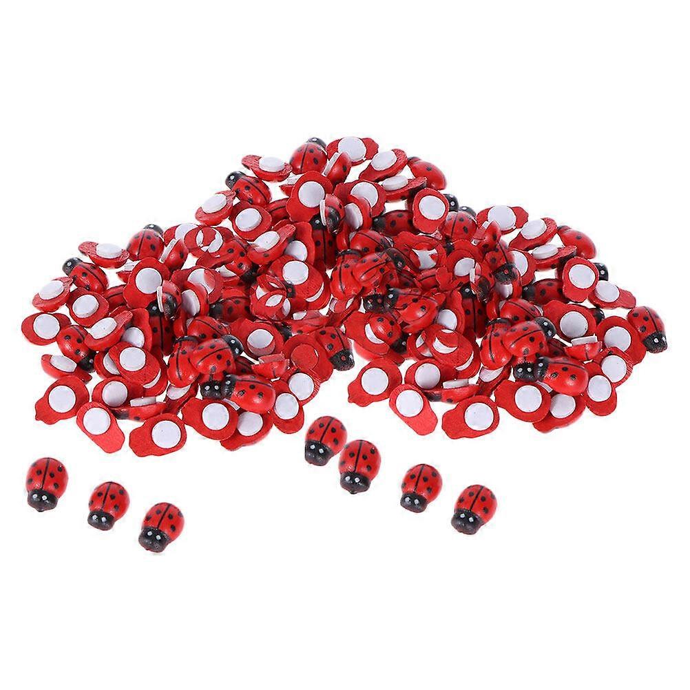 200 Pcs Ladybug Stickers Ladybug Collectible Figurine Miniature ...