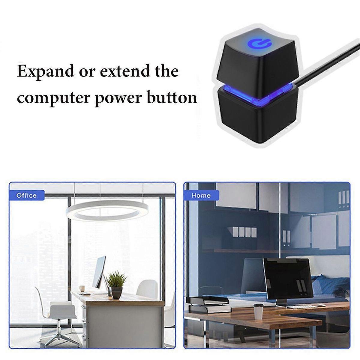 PC Power Button Extension External Flexibility PC Power Switch Power ...