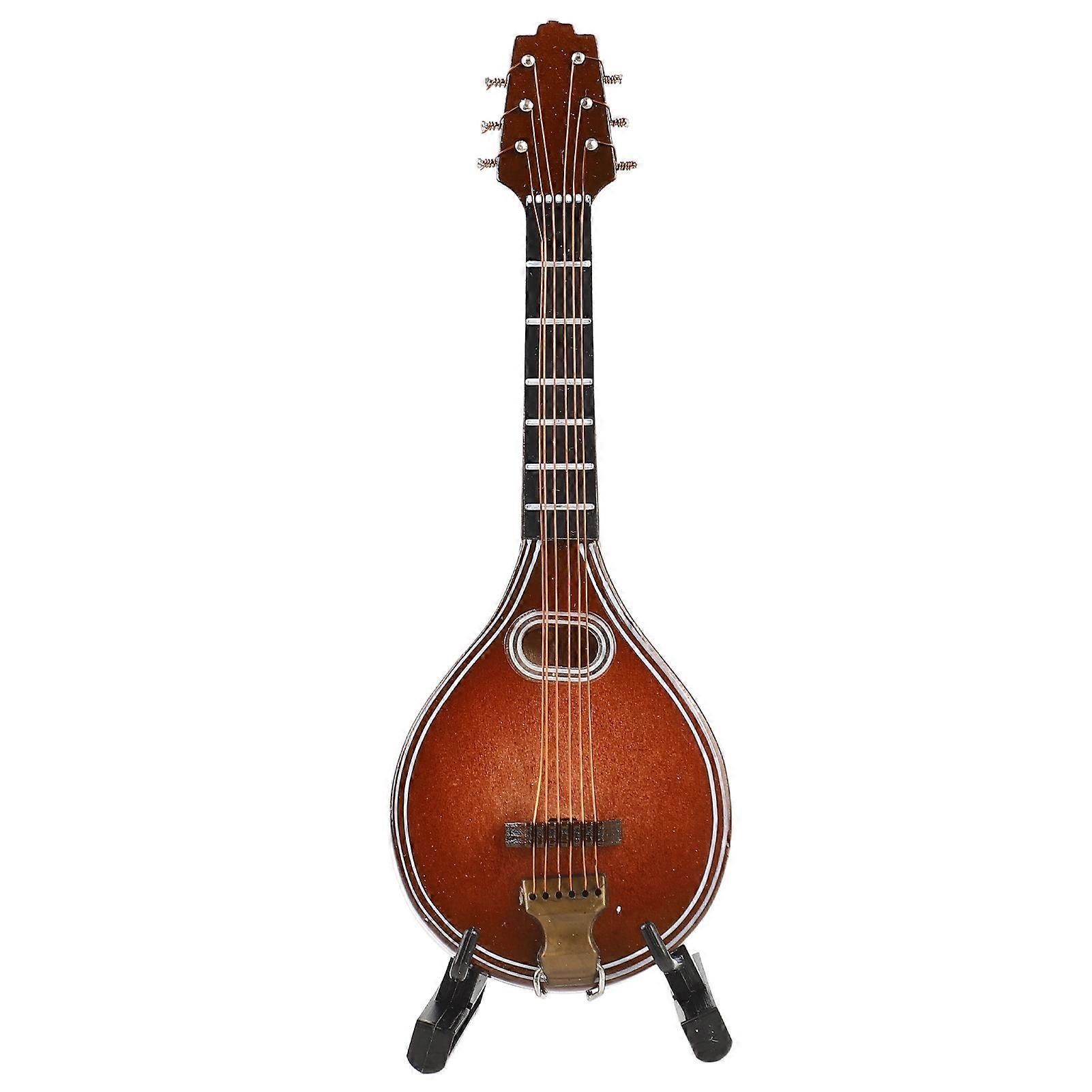 Mini Mandolin Instrument Space Saving Elegant Handmade 8 Strings ...