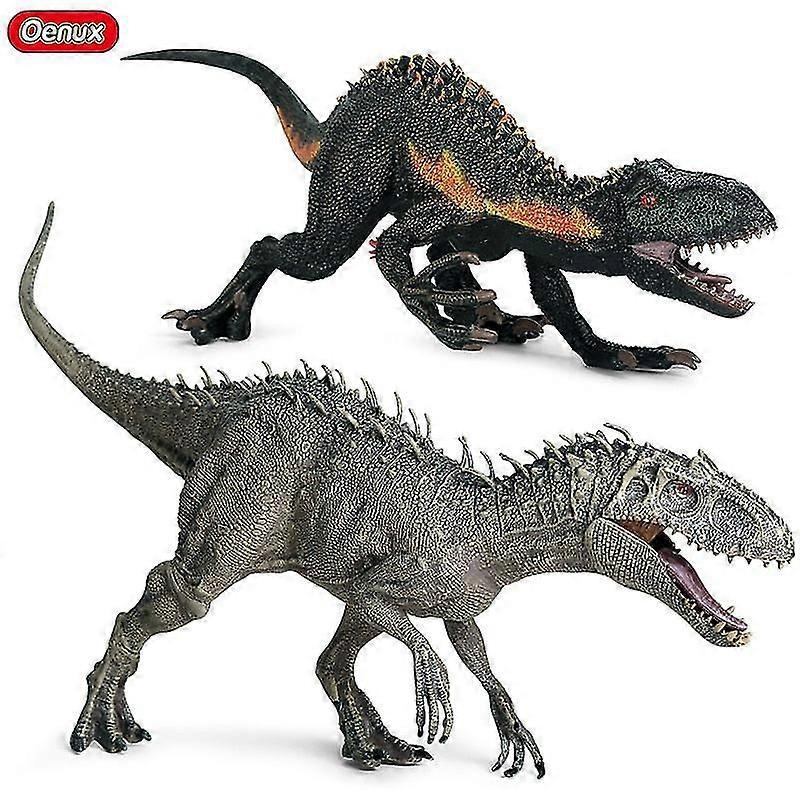 New Jurassic Indominus Rex Velociraptor Action Figures Savage ...