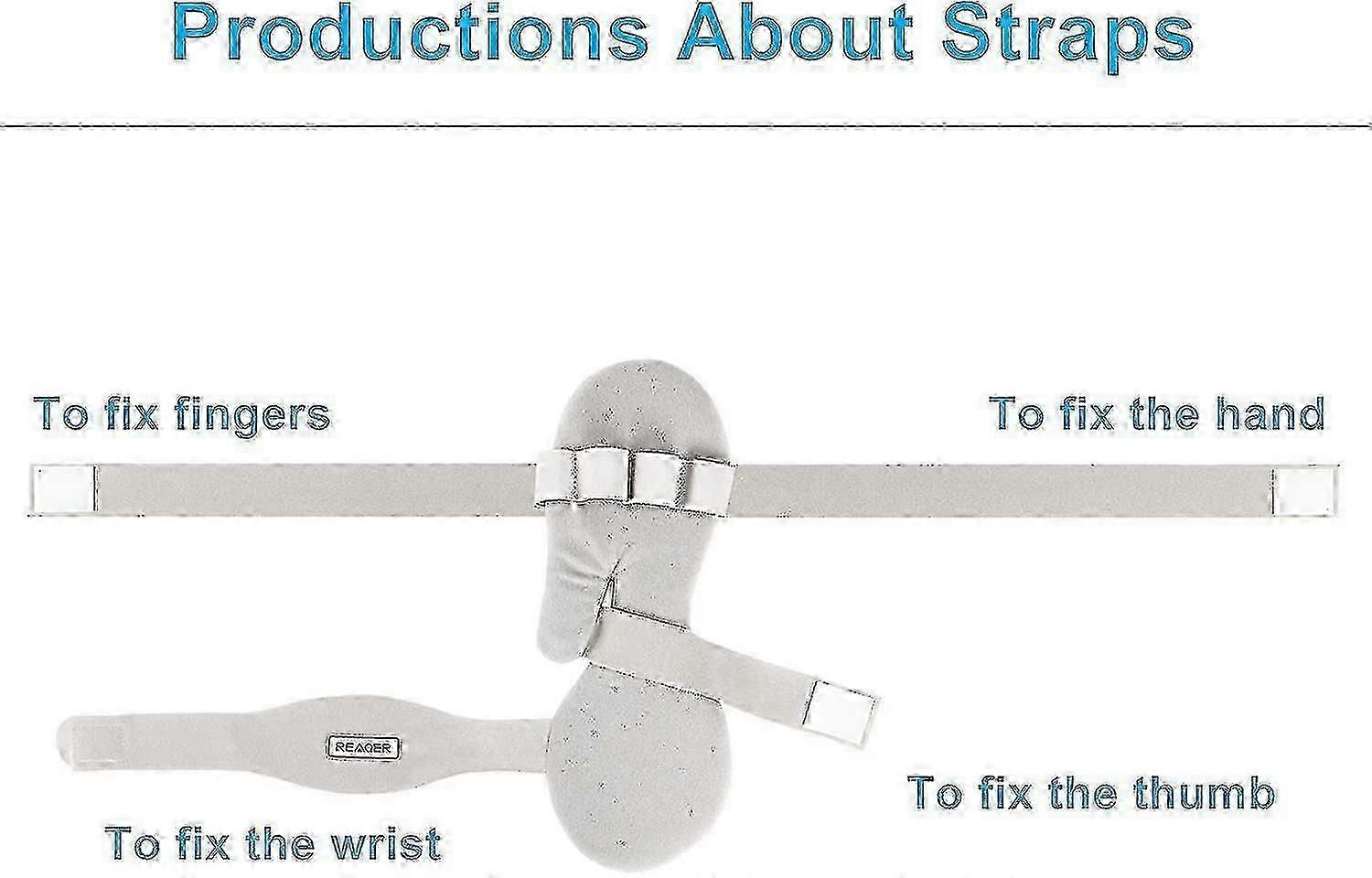 Stroke Hand Splint Soft Function Rest Wrist Orthosis Night Hand Splint ...