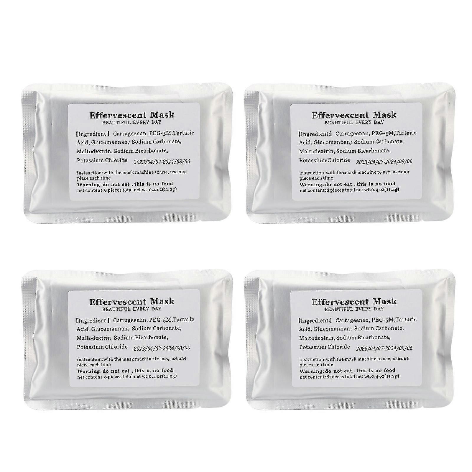 32pcs Collagen Mask Effervescent Tablets for Facial Mask Maker Machine ...