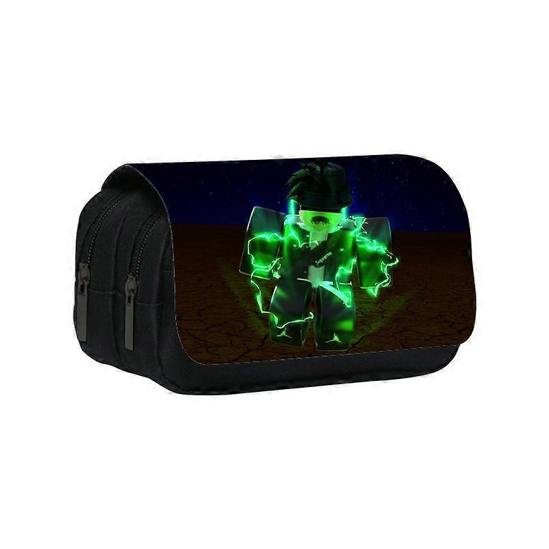 a804 roblox Peripheral printed Double layer pen bag Virtual world game ...