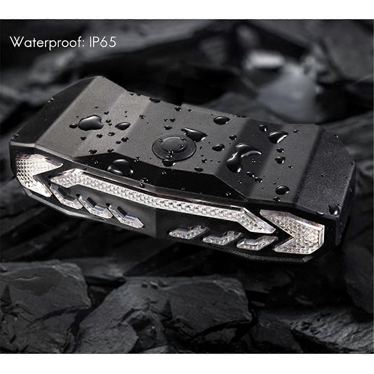 Bicycle Alarm Anti Theft Bike Taillight Alarm LED Waterproof Tail Light ...