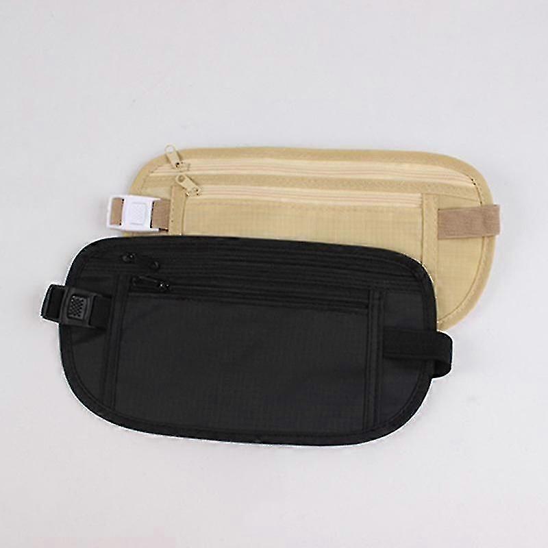 Invisible Travel Waist Packs Pouch For Passport Money Belt Bag Hidden ...