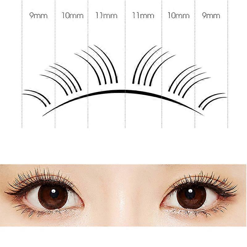 Evago Nindividual Classic Cils Fibre Synthétique Naturelle Cils ...