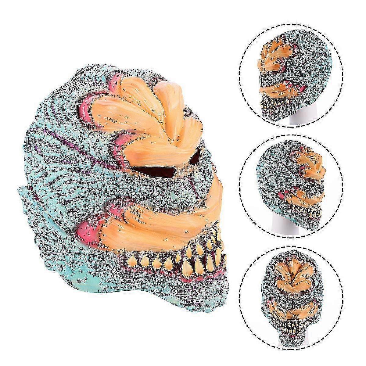 Halloween Mask Halloween Evil Mask Haunted House Mask Halloween Head ...