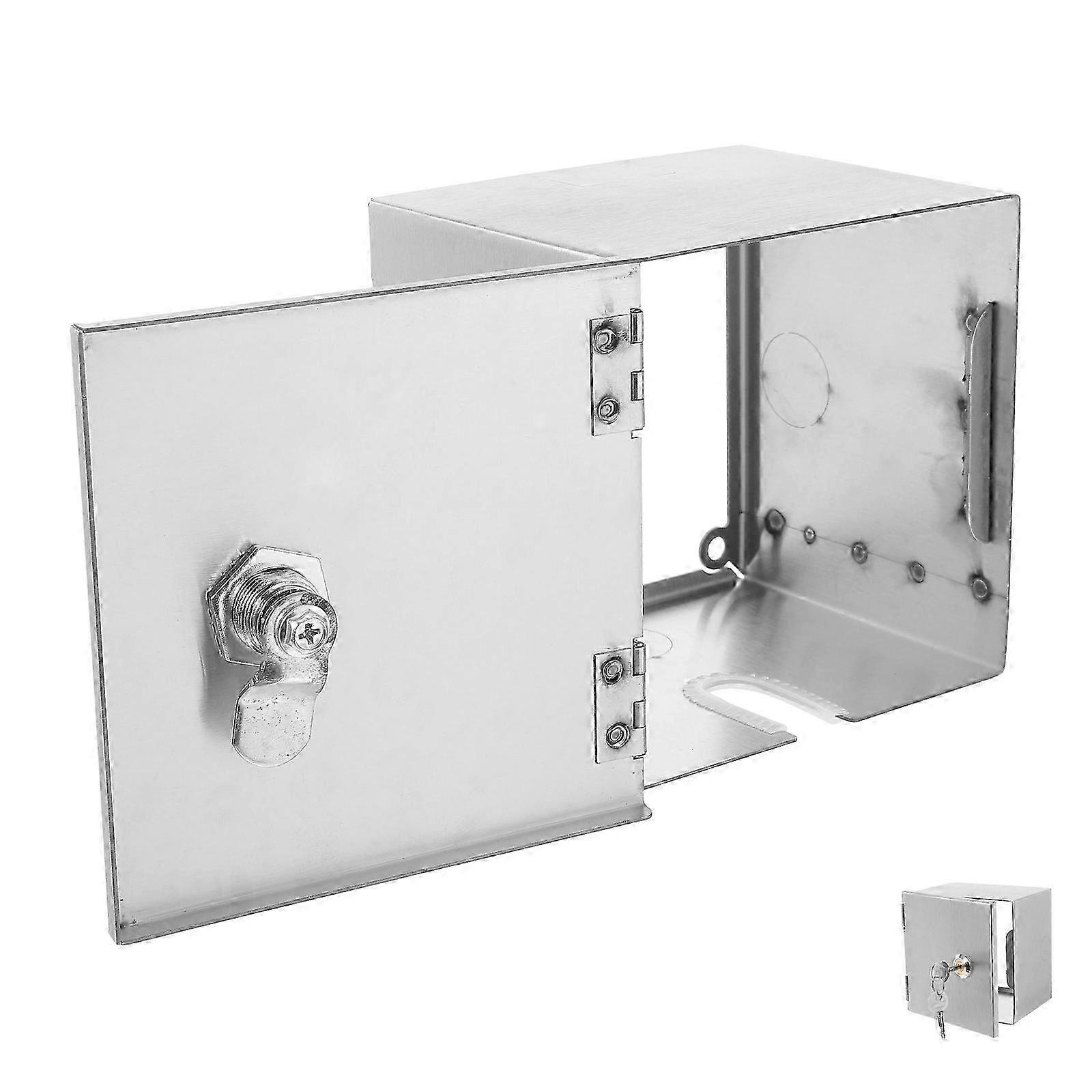 Outdoor Electrical Box Waterproof with Lock, Secures Sockets | Fruugo UK