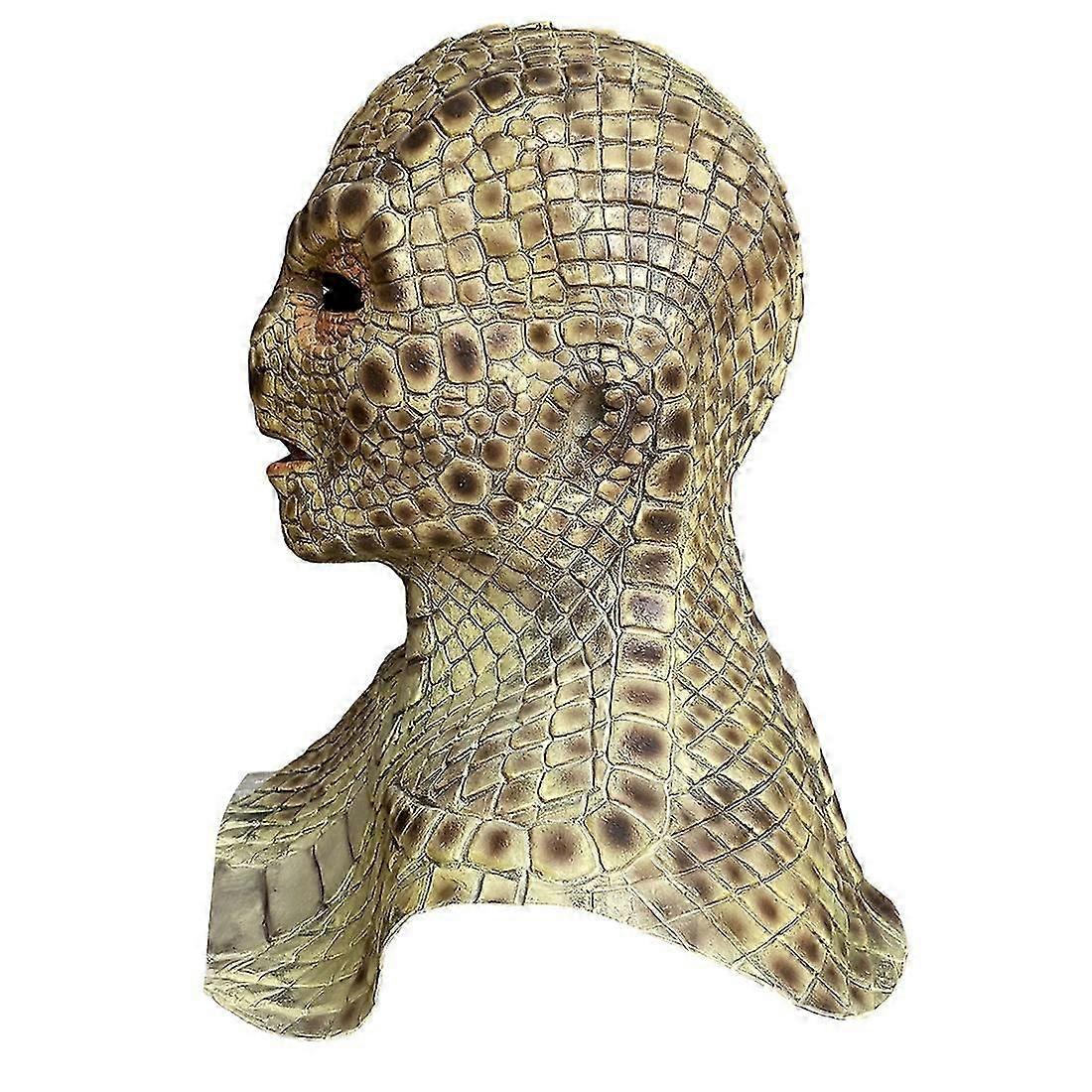 New Viper Latex Horror Mask Head Cover Halloween New Snake Monster ...