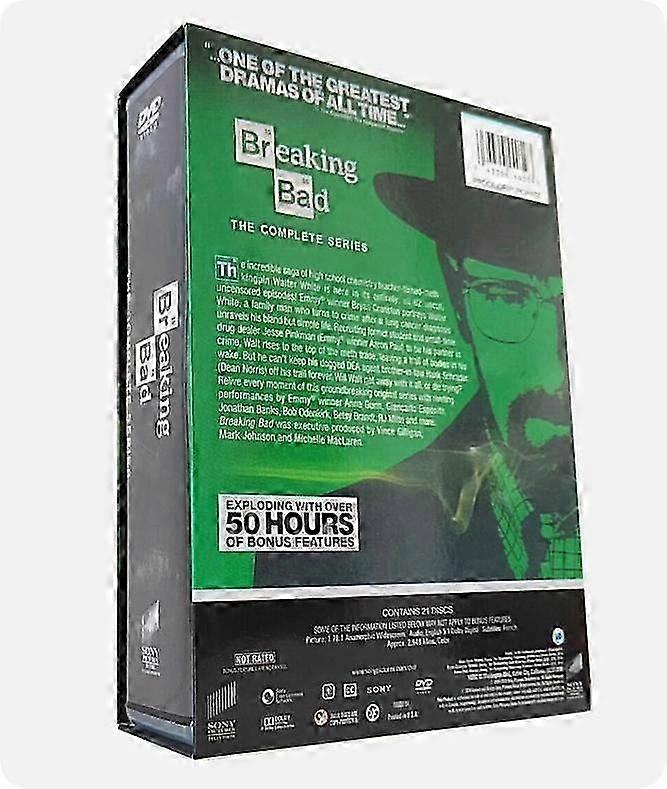 Breaking Bad Season 1-6 Complete Series DVD 21 Disc english version New ...