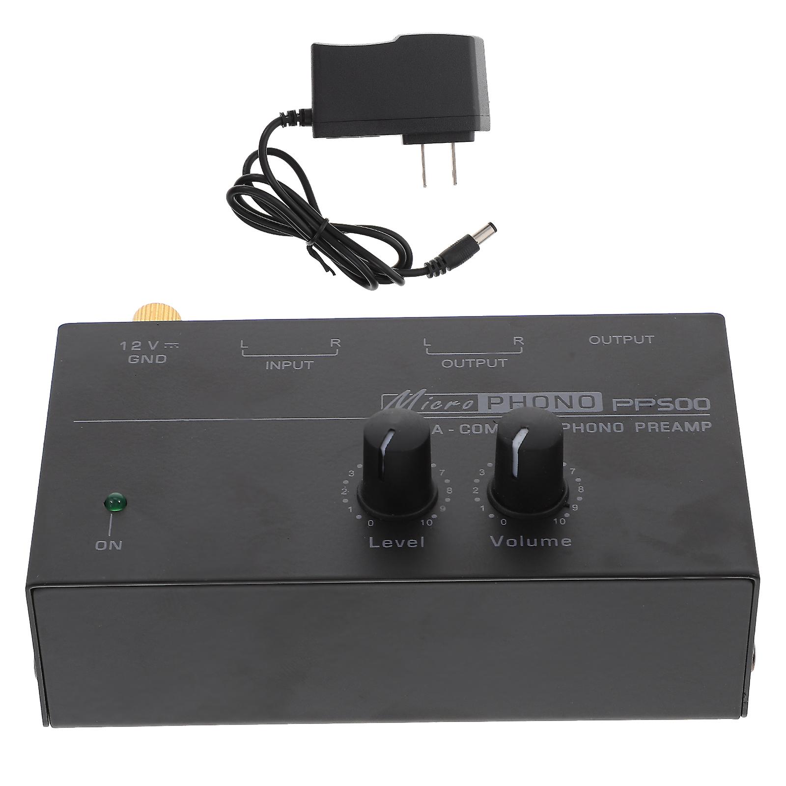 Turntable preamp rca output trs output turntable phonograph preamp ...