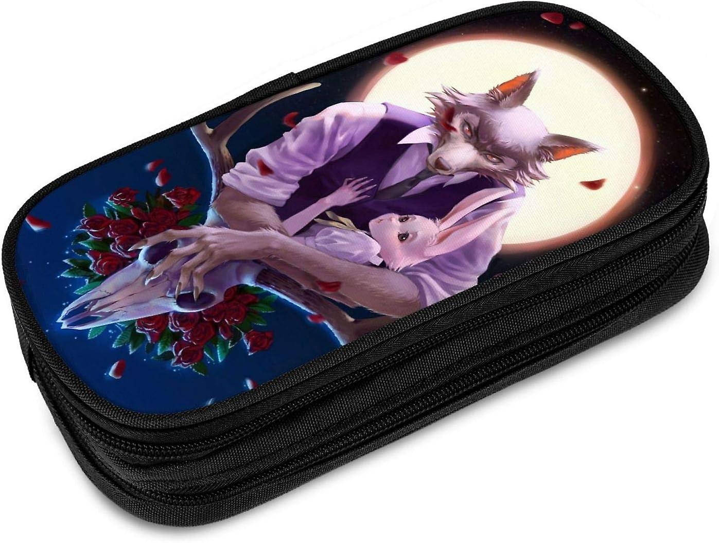 Haru and Legosi Beastars Pencil Case 3D Custom Printing Large Capacity ...