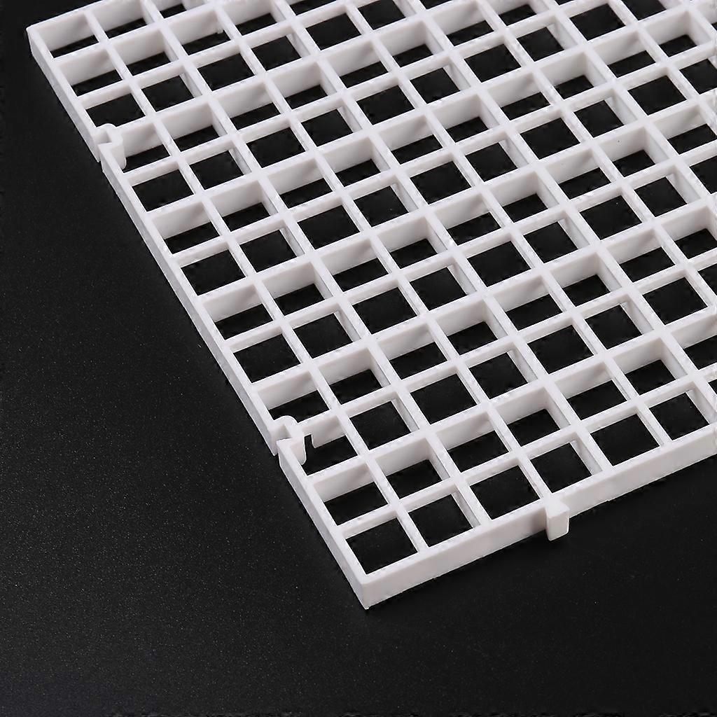 Fish Tank Divider Plastic Egg Crate for Aquarium Separation Plate Grid ...
