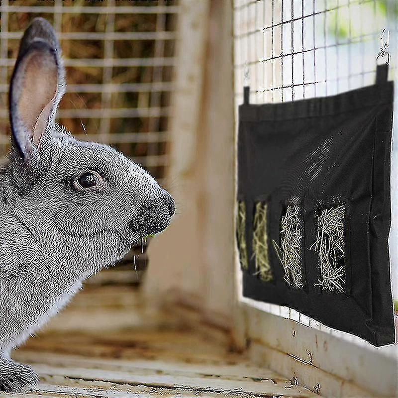 Pet feeding bag Rabbit hay bag Feeding hanging feeding bag Small animal ...