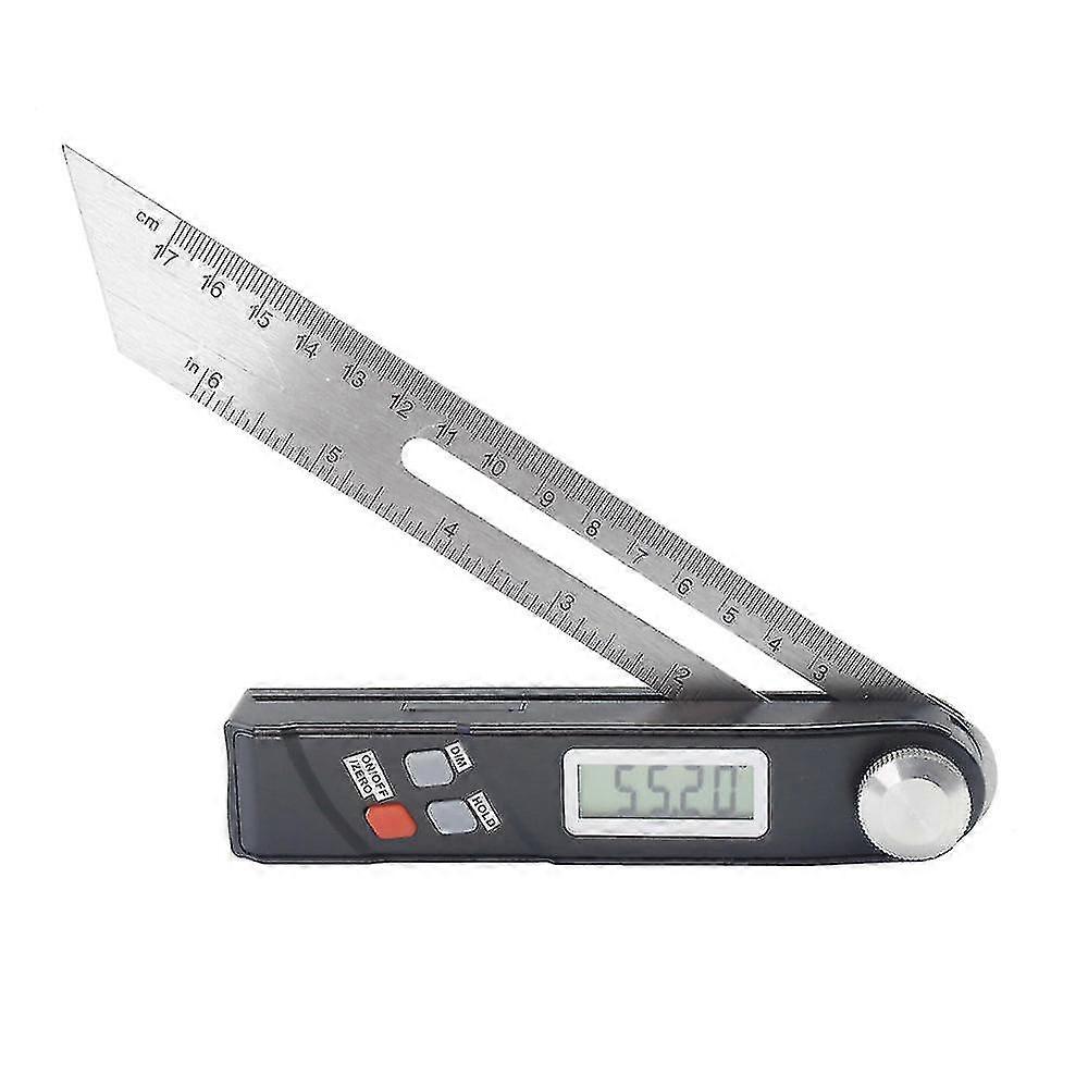 360 Rotary Digital Angle Ruler Sliding Scale T Square Gauge Protractor Angle Transfer Tool For ...