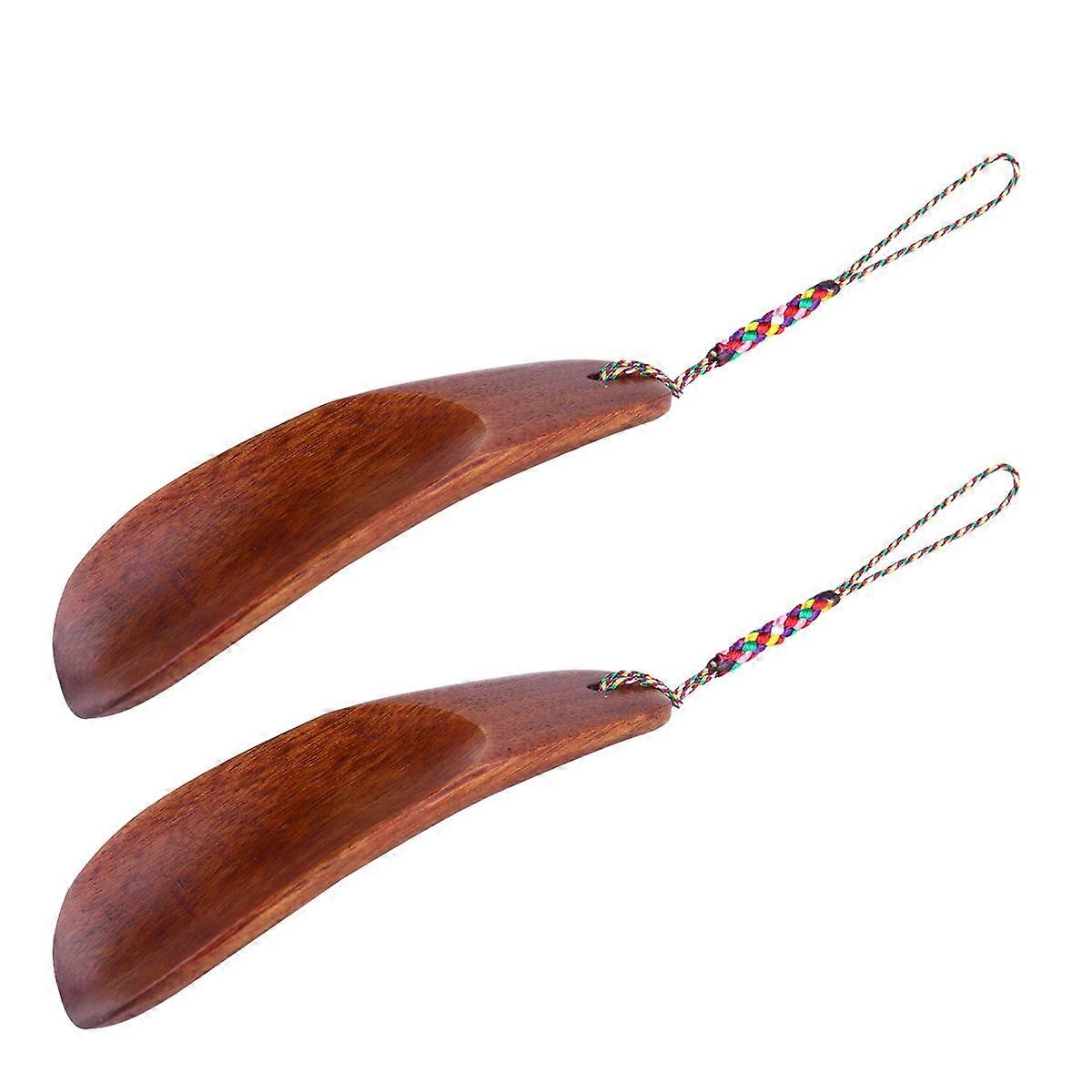 2 Pcs Kids Shoe Horn Pregnancy Shoe Helper Extended Shoe Horn Shoe Aid ...