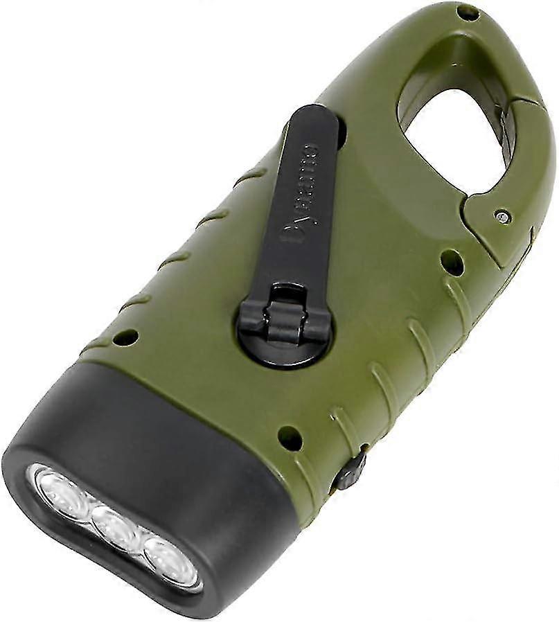 Portable Solar Powered LED Lantern with Dynamo Crank for Camping ...