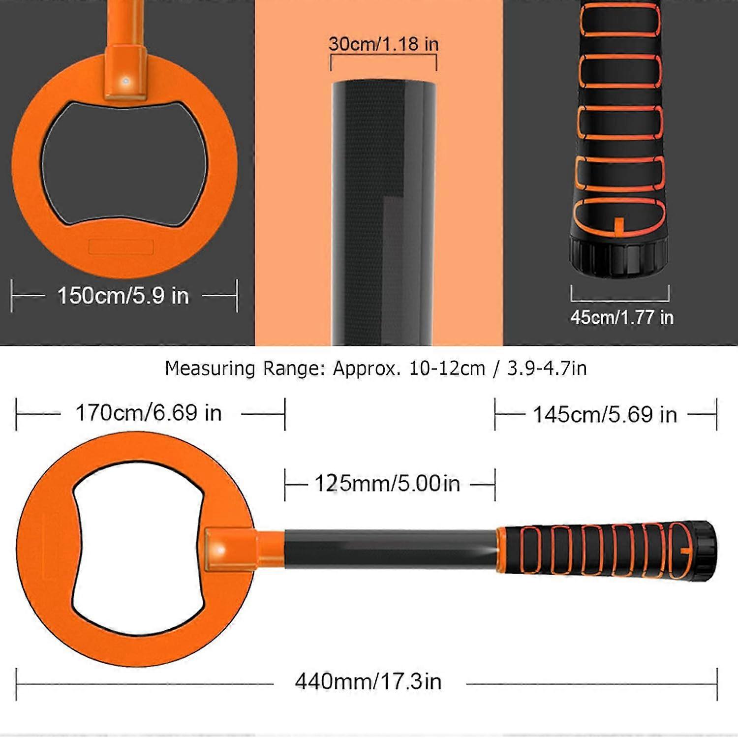 Waterproof Pinpointer, Waterproof ABS Case 30 M60 M Portable Underwater ...