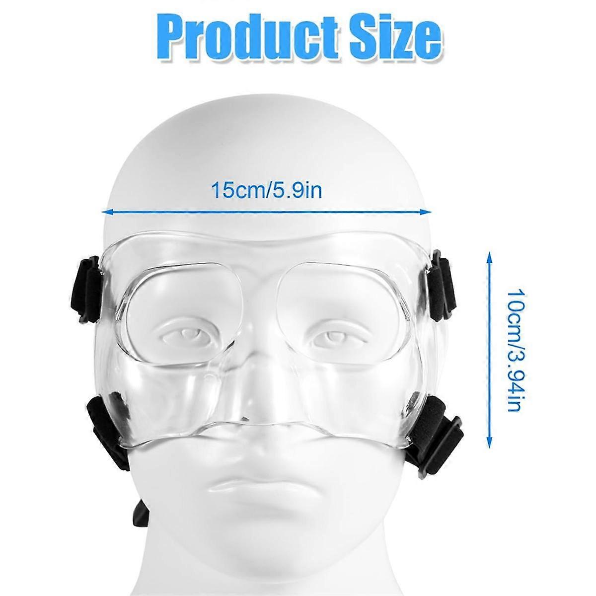 Nose Guard for Broken Nose, Adjustable Face Guard Sports Training Face ...