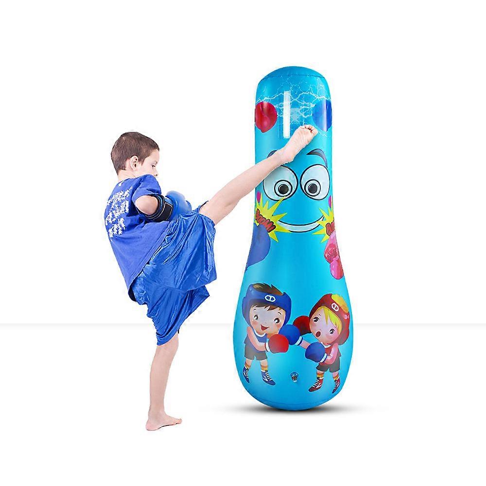 Kids Punch Bag 125cm Free Standing Boxing Toys use in Kids Fitness Free ...