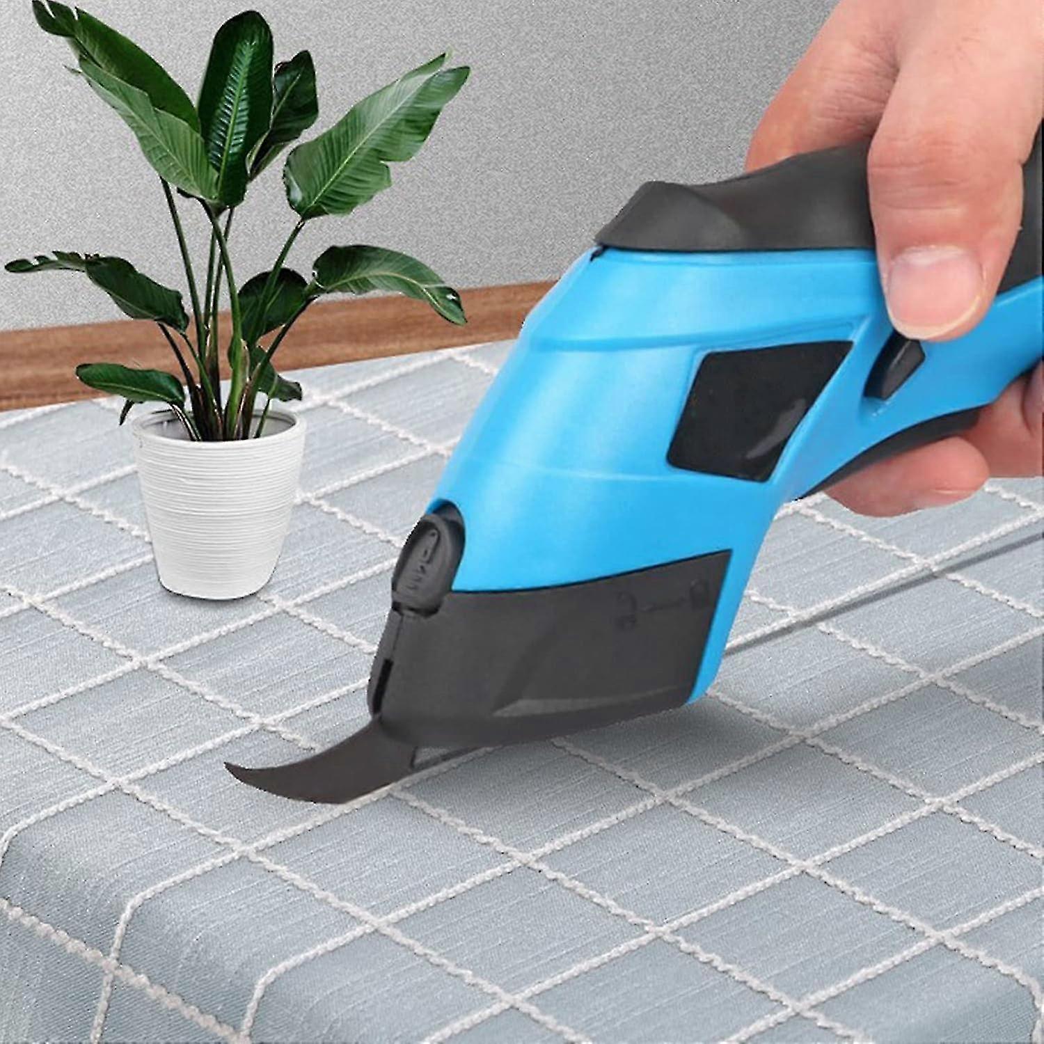 Electric Cutting Scissors, Portable Rechargeable Handheld Electric ...