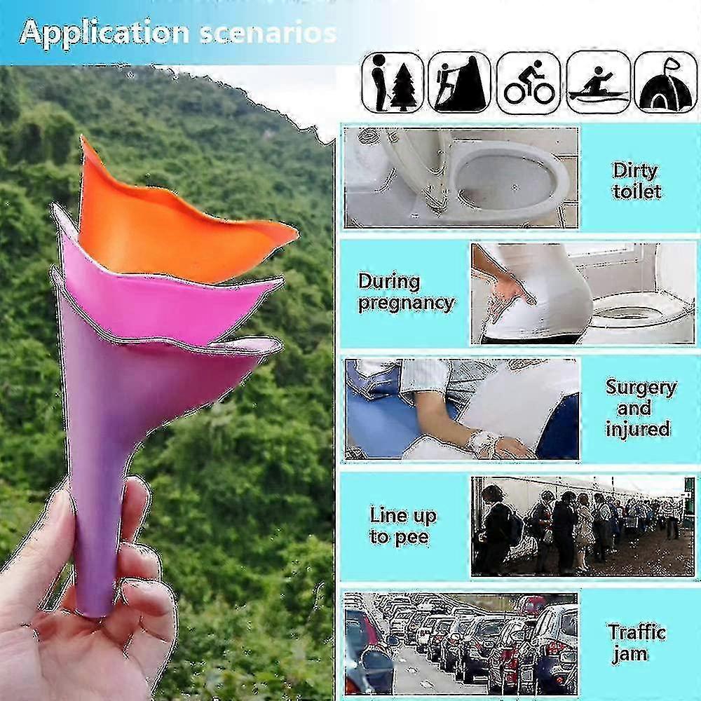 4-Pack Female Urinals Female Urinals Female Urinals Urinal Funnels ...