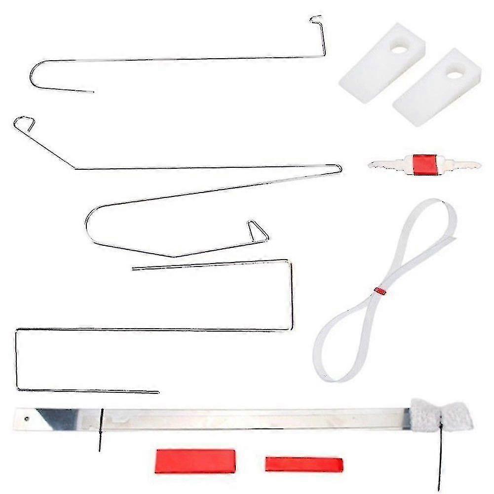 Car Door Lock Out Emergency Open Unlock Key Tools Kit + Black Air Pump ...