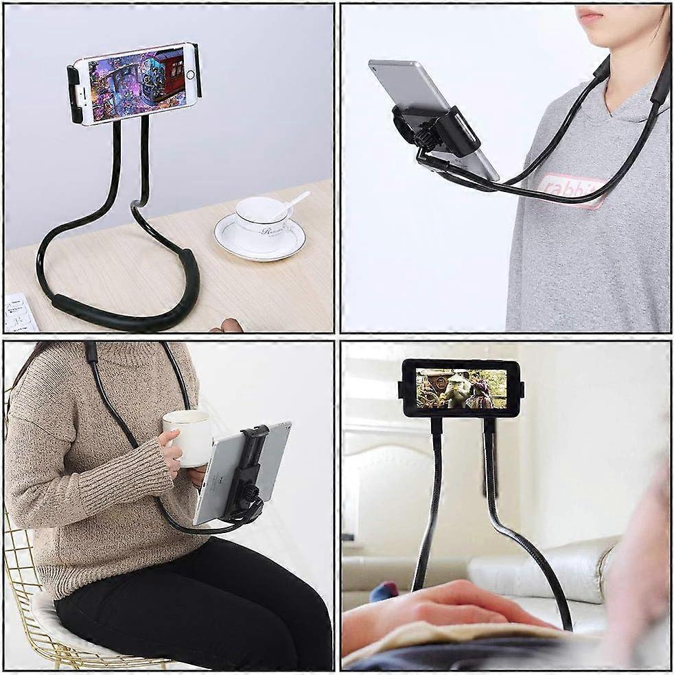 60CM Universal Phone Neck Holder, Neck Lazy Holder, Phone Holder Around ...