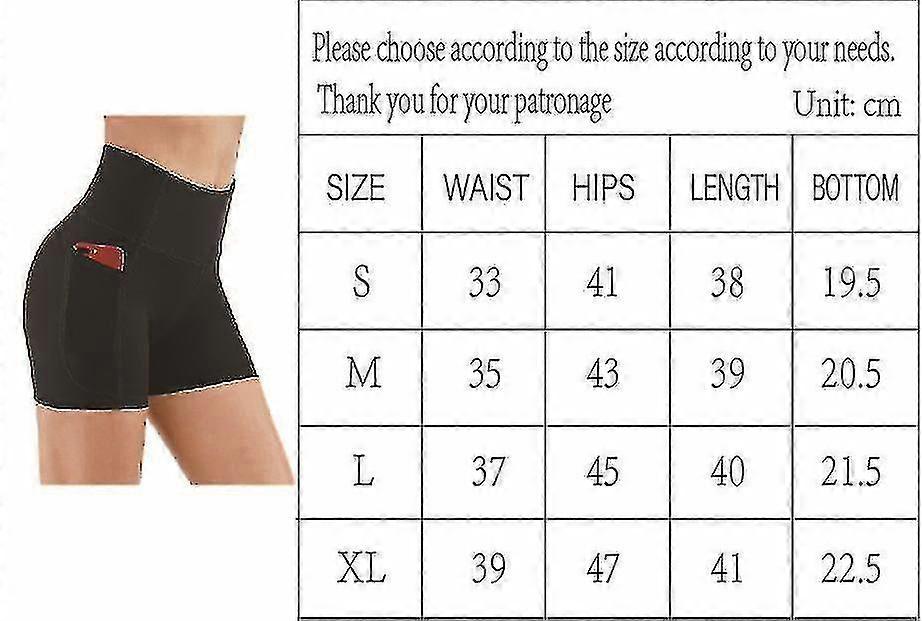Women's Cycling Shorts Sports Shorts With Pockets Leggings Short High ...