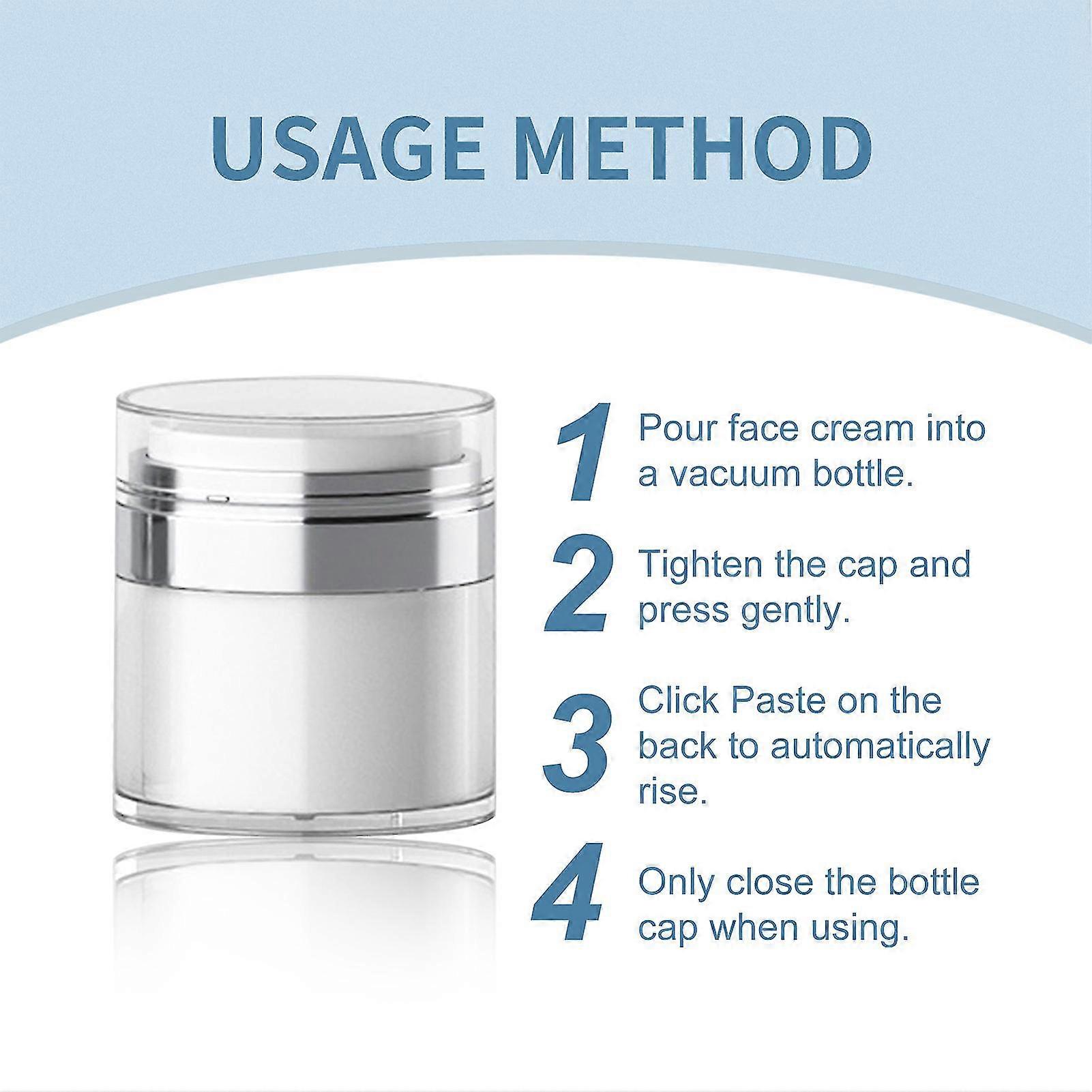 Cosmetic Pump Dispensers With Press Pump Portable Cosmetic Container ...