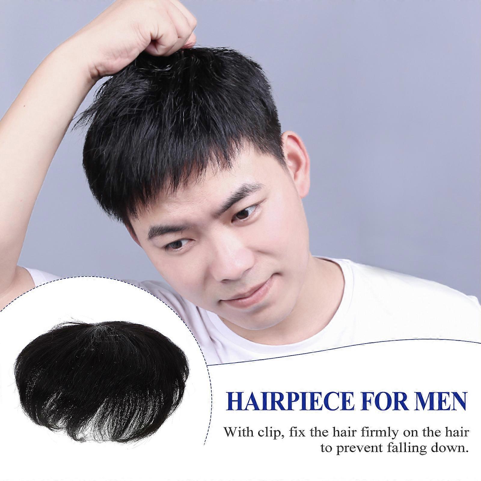 Afro Wig Mens Wigs Male Black Wig Patrick Bateman Costume Side Part ...