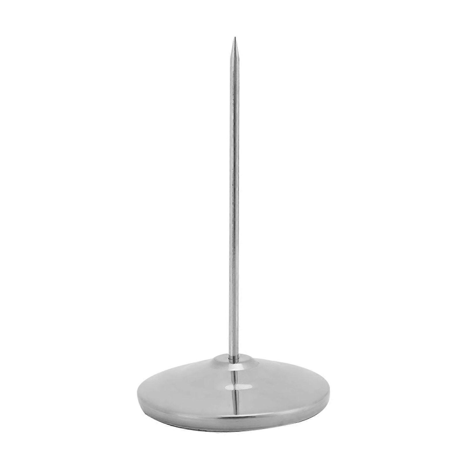 Stainless Steel Straight Paper Memo Receipt Holder Spike Stick for ...