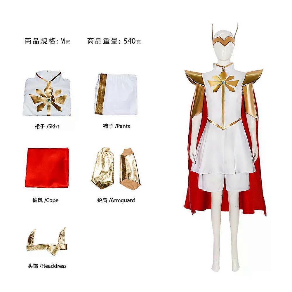 Anime She-Ra and the Princesses of Power White Uniform She-Ra Women ...
