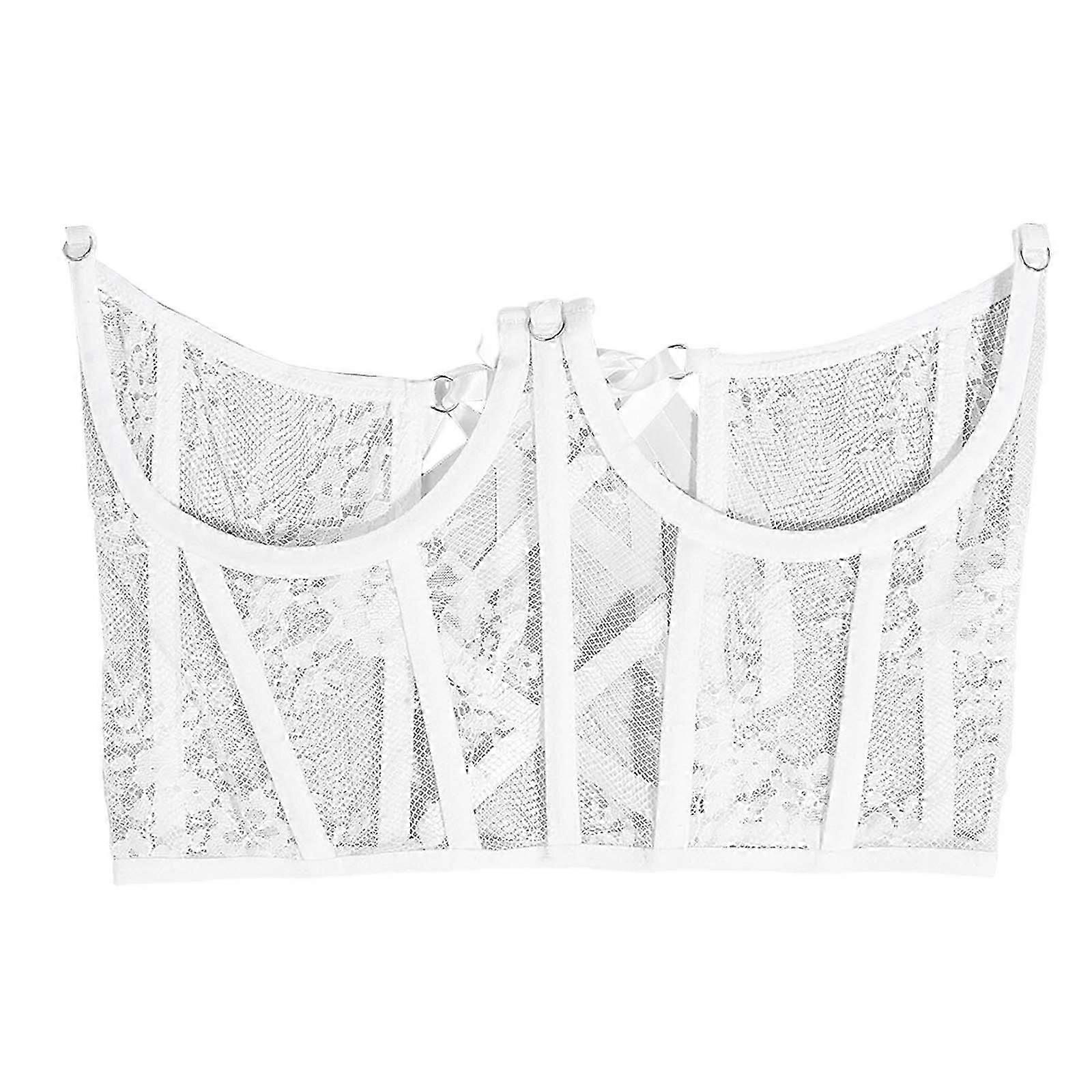 Underbust Corset Belt, Waist Corset, Lace Open Cup Corset, Short Torso ...
