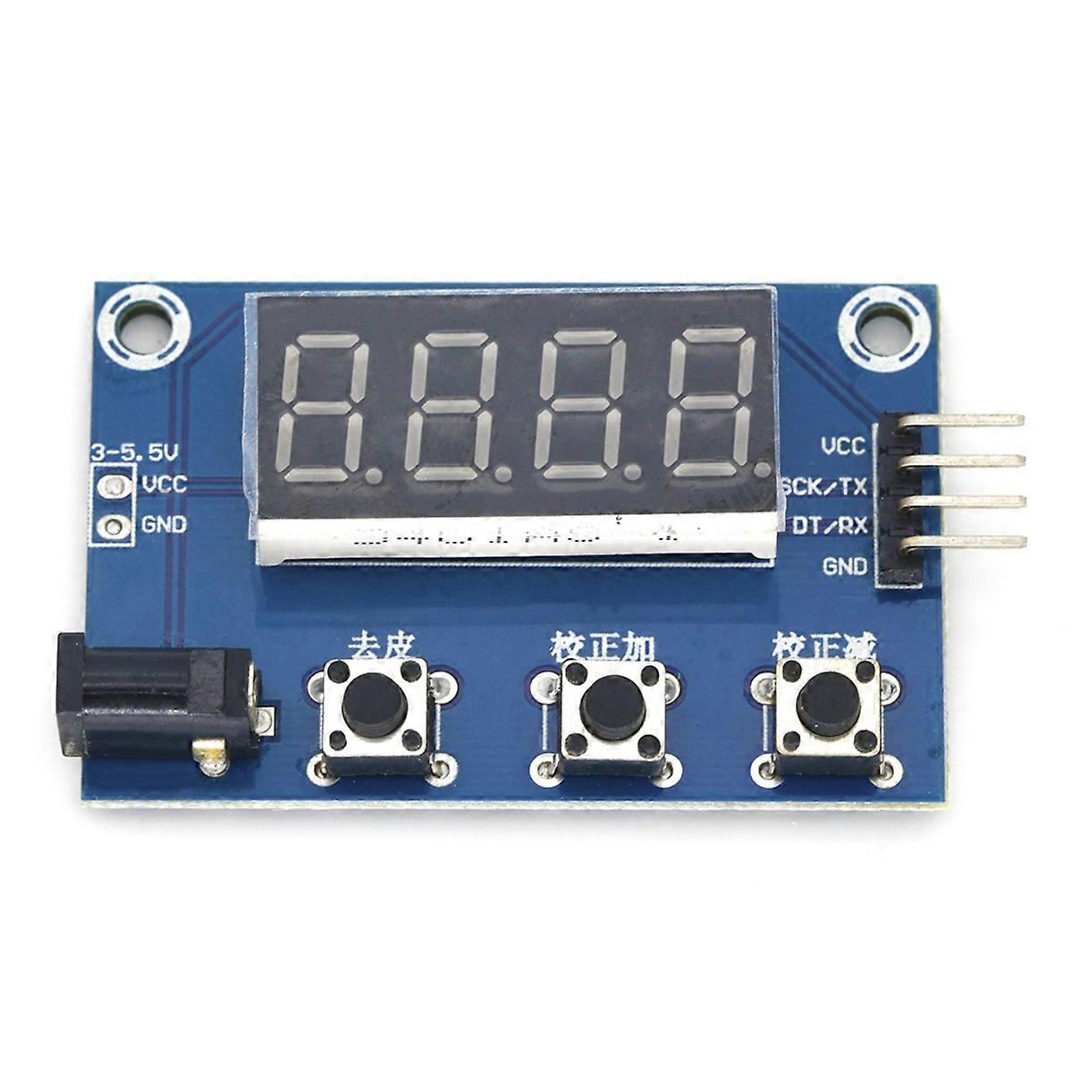 2Pcs HX711 Load Cell AD Weight Pressure Sensor AD Module with Display ...