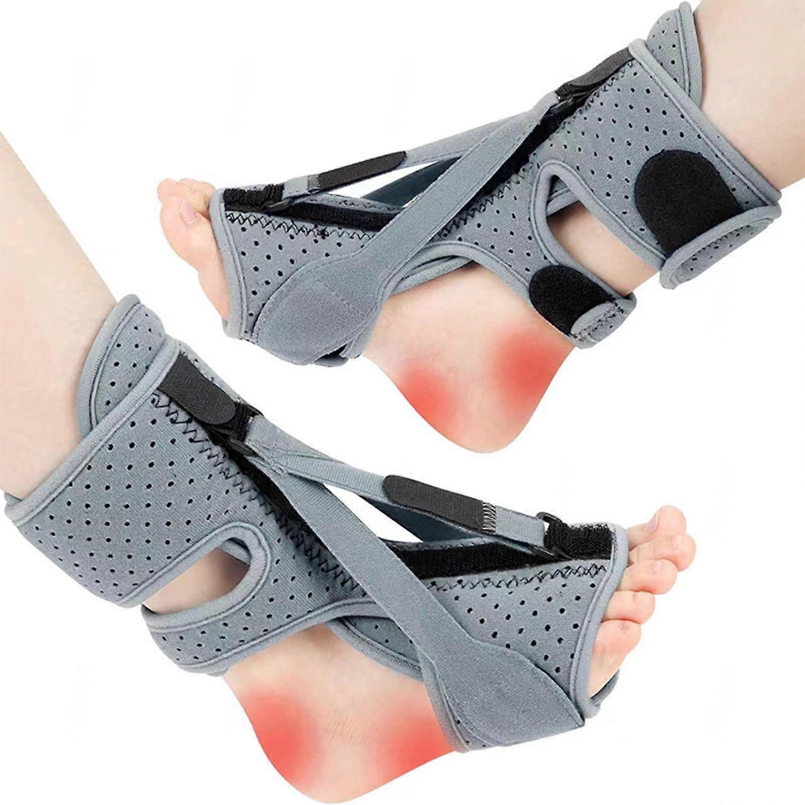 Plantar Fasciitis Night Splint, Improved Orthopedic Foot Drop Orthosis ...