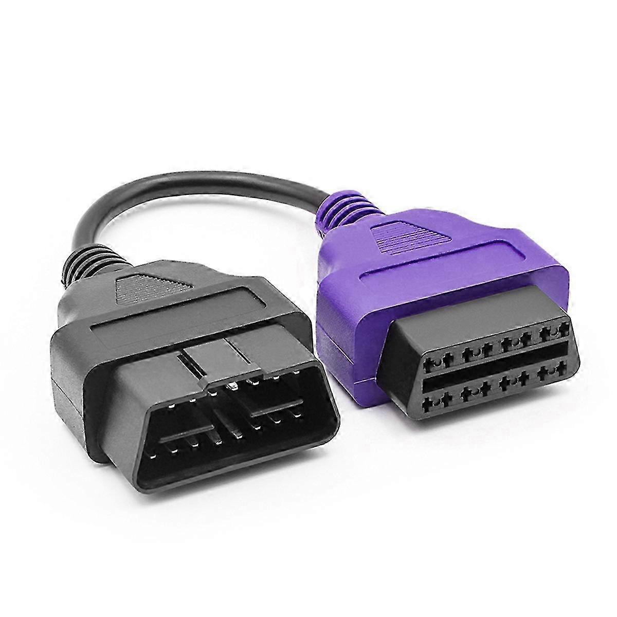 ECU Scanner OBD2 Adapter, Diagnostic Cable, Scan Tool Connector, OBD ...