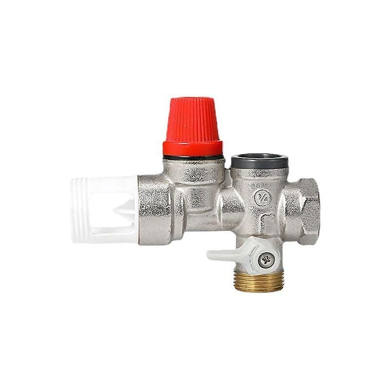Safety group One-way pressure relief valve for straight 3/4 type water ...