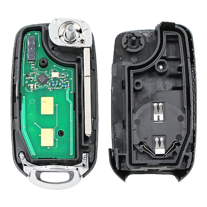 4 Buttons Flip Remote Key Fsk 433.92mhz 4a Chip For Fiat Egea Tipo 500x ...