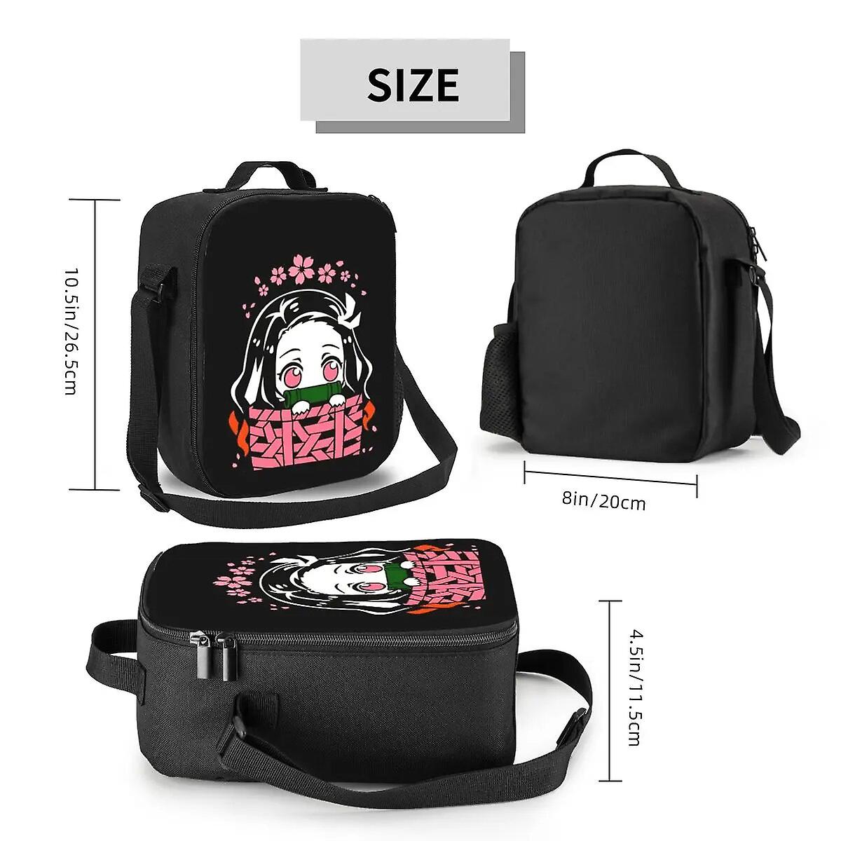 Nezuko Kamado Kimetsu No Yaiba Isolierte Lunch-Taschen für Frauen Anime ...