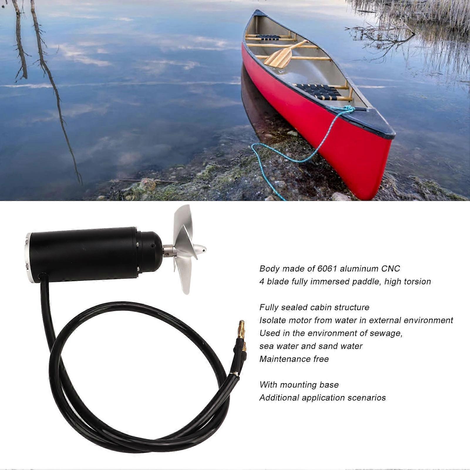 Underwater Thruster Kit Fully Enclosed 7kg Thrust Brushless Power For ...