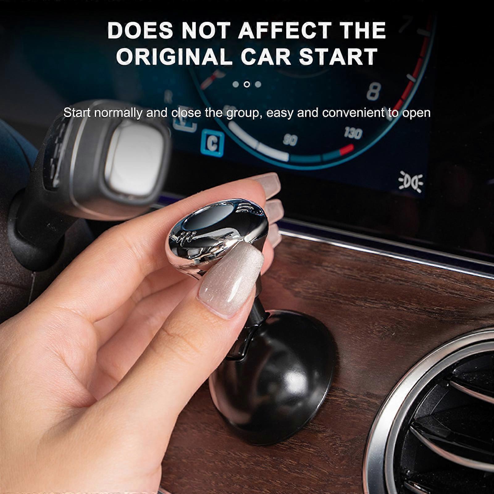 Car Push to Start Button Rocker Engine One-Touch Start Stop Lever ...