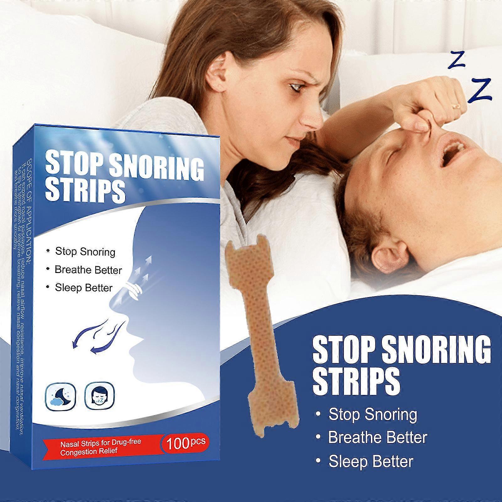 Nasal Strips, Anti Snoring Devices, Snoring Nose Plasters, Relieve ...