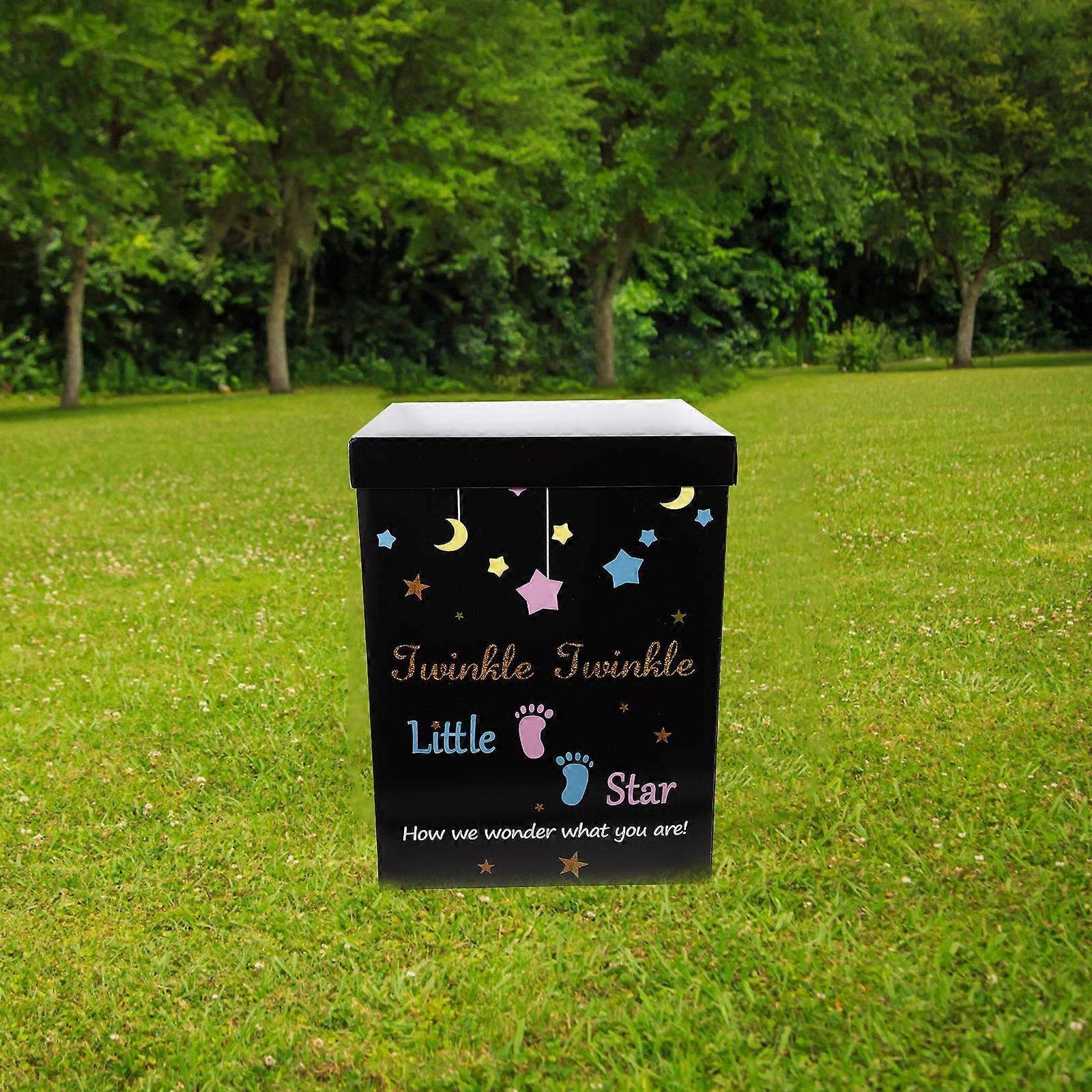 Gender Reveal Paper Box Baby Gender Reveal Box Infant Gender Reveal ...