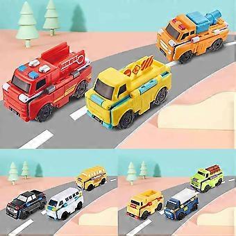 2-in-1 Flip Car Toy Flip Racers Transformable Cars Kiddie Corner Dual ...