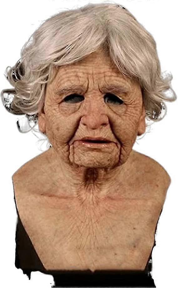 Halloween Horror Demon Scary Mask Realistic Full Head Props Creepy ...